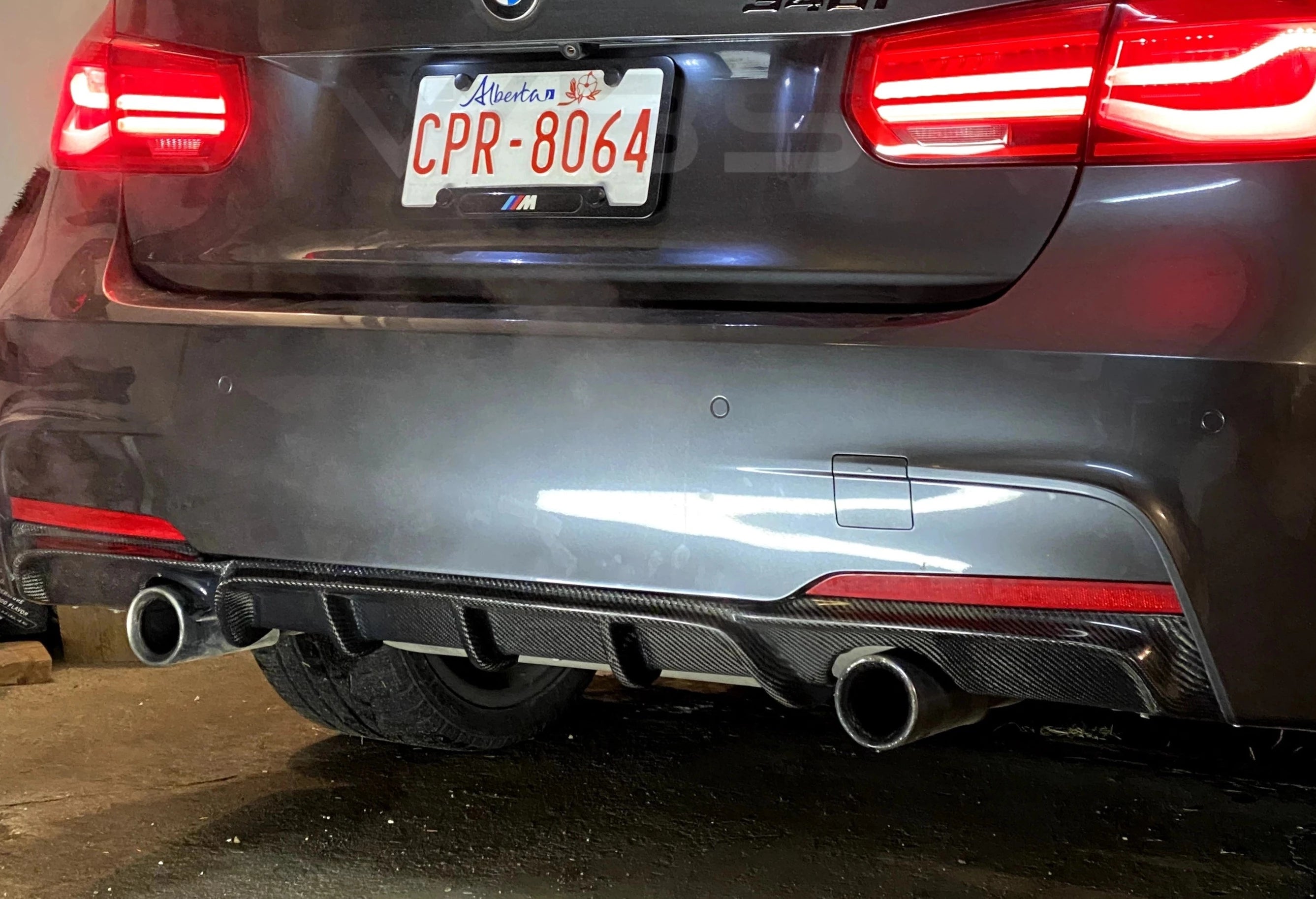 BMW F30 F31 M PERFORMANCE DIFFUSER GENUINE CARBON FIBER – WideBodyStore Inc