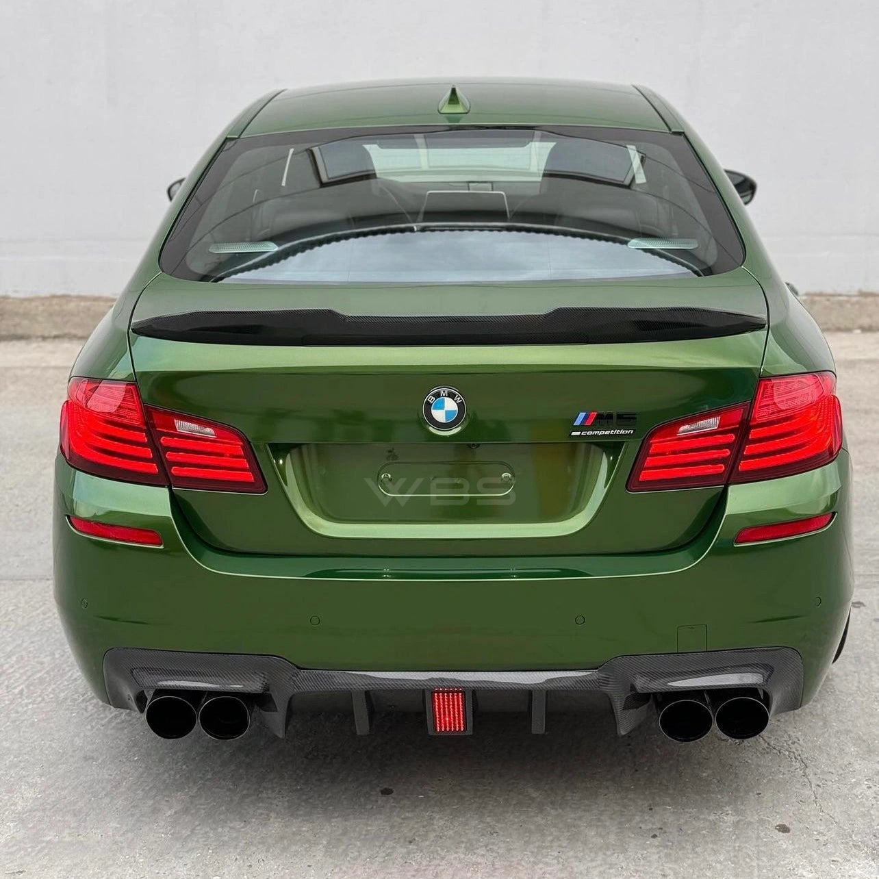 BMW F10 M5 REAR DIFFUSER GENUINE CARBON FIBER-DTM STYLE – WideBodyStore Inc