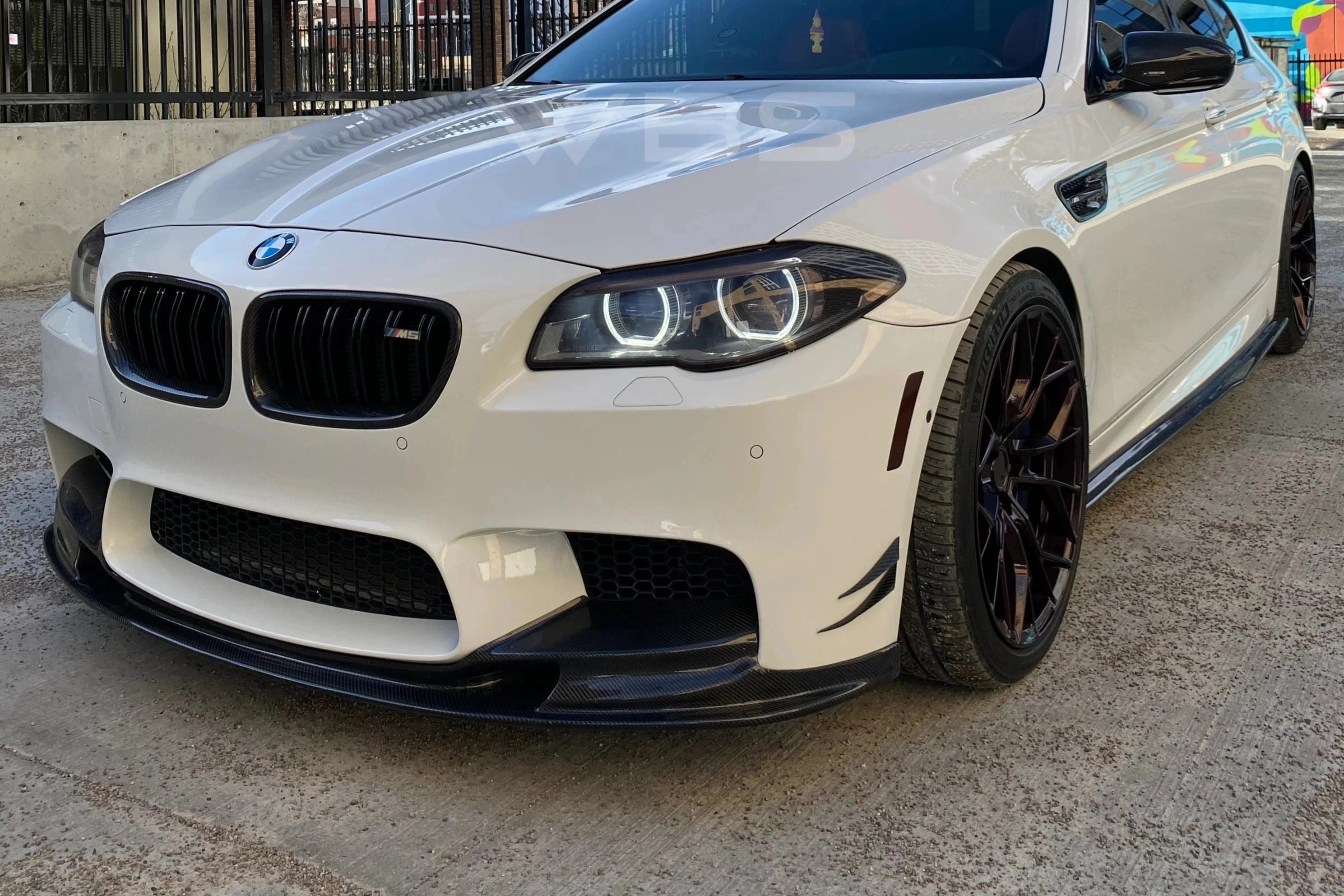 BMW F10 M5 FRONT LIP 3D STYLE GENUINE CARBON FIBER – WideBodyStore