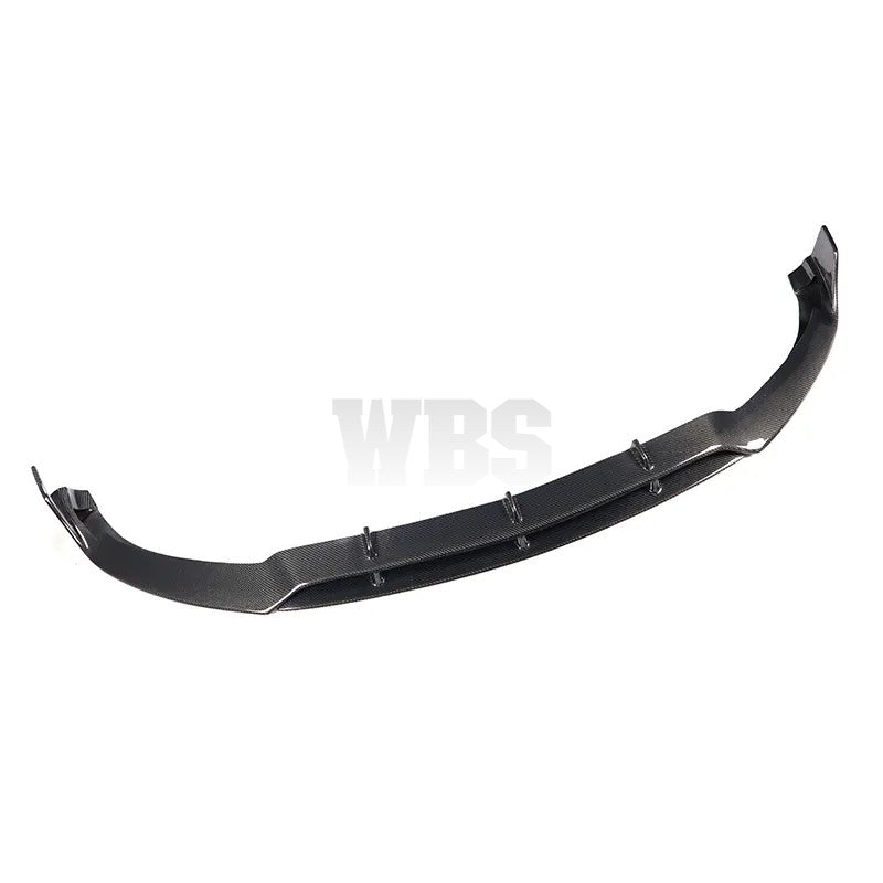 MERCEDES W205 COUPE C63 FRONT LIP BRABUS STYLE GENUINE CARBON FIBER ...