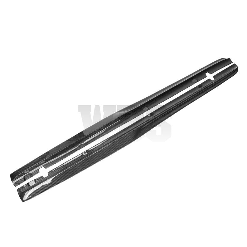 MERCEDES W205 COUPE C-CLASS/ C63 SIDE SKIRT EXTENSIONS PSM-STYLE GENUI ...