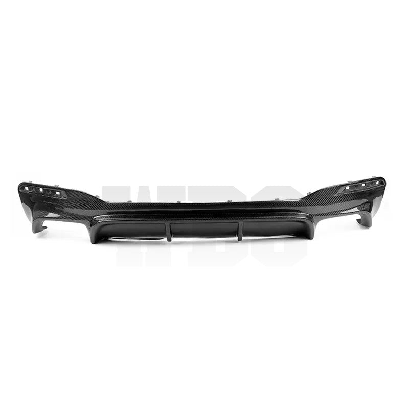 BMW G30 REAR DIFFUSER WBS EC STYLE GENUINE CARBON FIBER – WideBodyStore Inc
