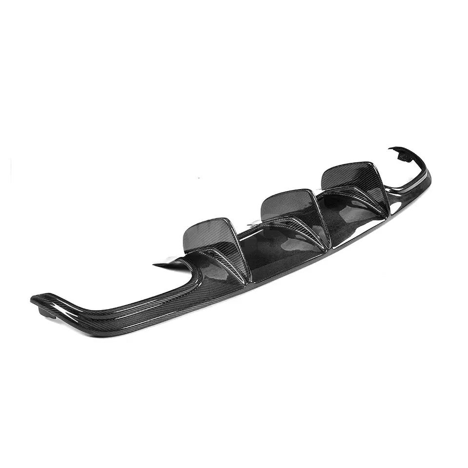 MERCEDES W204 C63/ C CLASS REAR DIFFUSER GENUINE CARBON FIBER (PRE-FAC ...