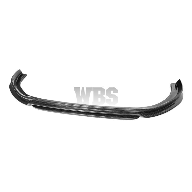 VOLKSWAGEN GOLF R MK7 FRONT BUMPER LIP RZ-STYLE, GENUINE CARBON FIBER ...