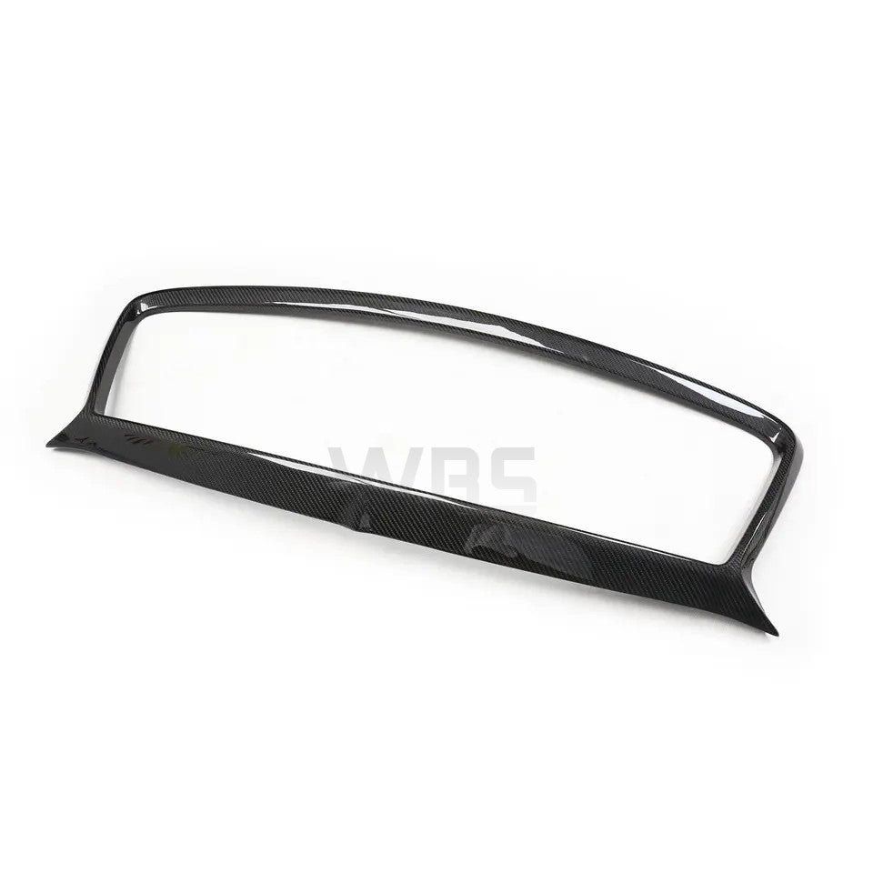 INFINITI Q60 FRONT GRILL FRAME OVERLAY GENUINE CARBON FIBER ...