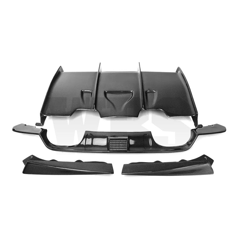 BMW F80 F82 F83 M3/M4 PSM GTX DIFFUSER GENUINE CARBON FIBER ...