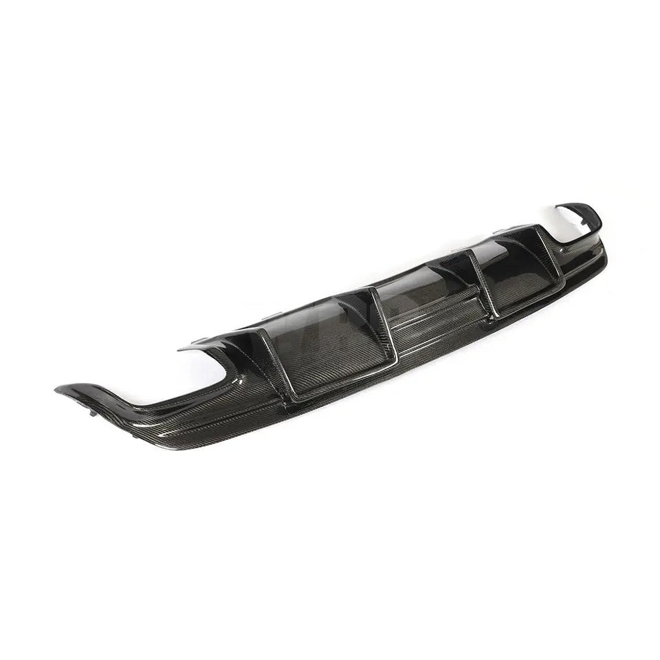 MERCEDES W117 CLA45/ CLA VALANCE STYLE DIFFUSE GENUINE CARBON FIBER ...