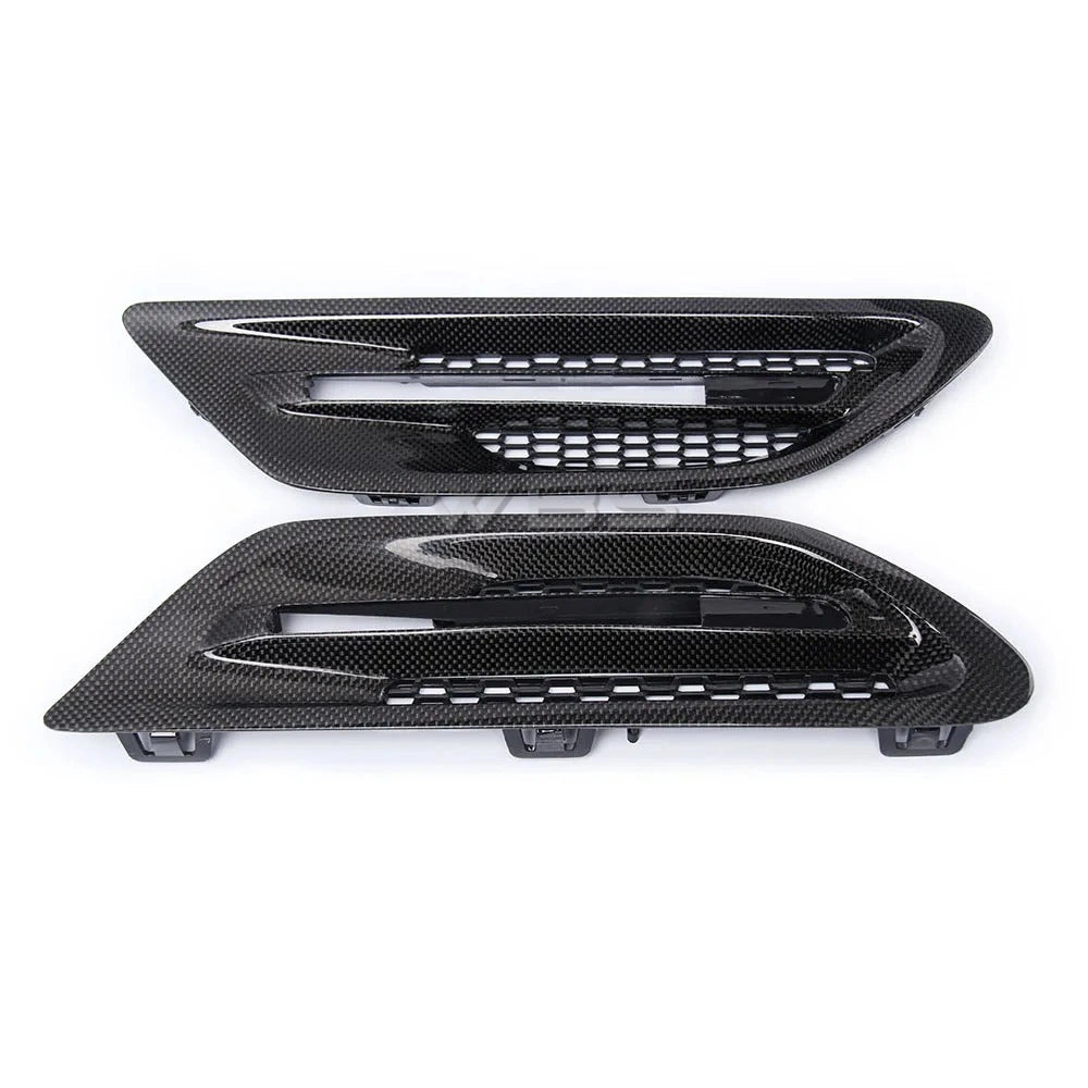 BMW F10 M5 FENDERS GRILL GENUINE CARBON FIBER OEM REPLACEMENT ...