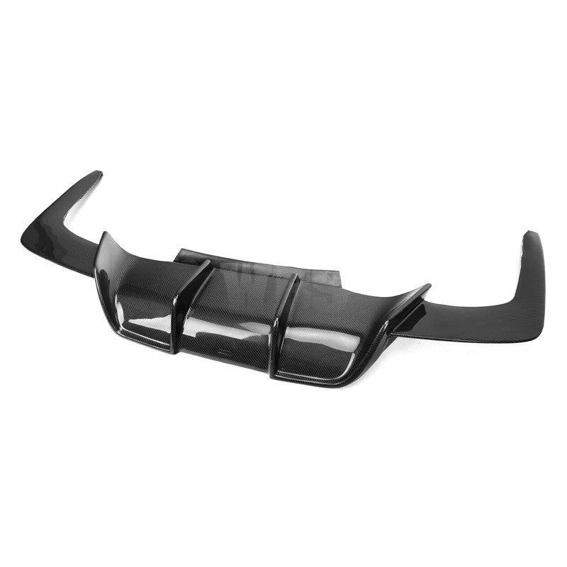 BMW F06 F12 F13 M6 DIFFUSER V STYLE GENUINE CARBON FIBER ...