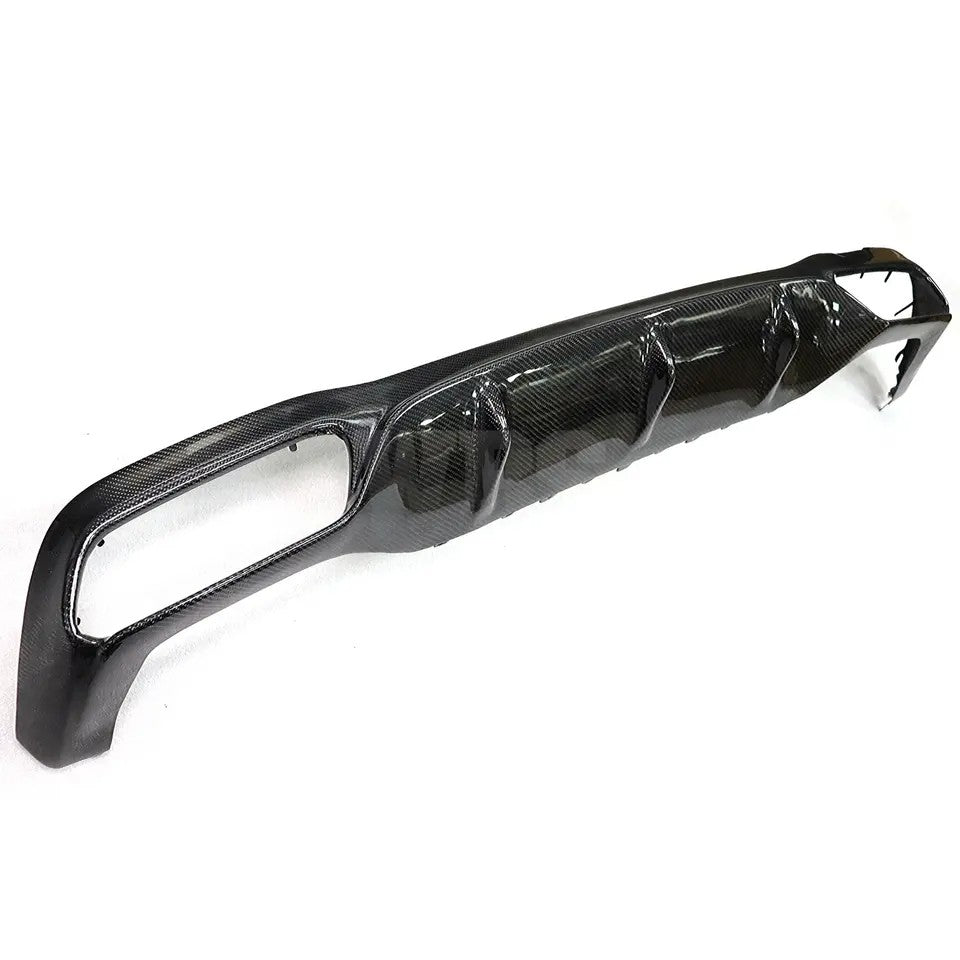 MERCEDES W213 E63 AMG REAR DIFFUSER GENUINE CARBON FIBER ...