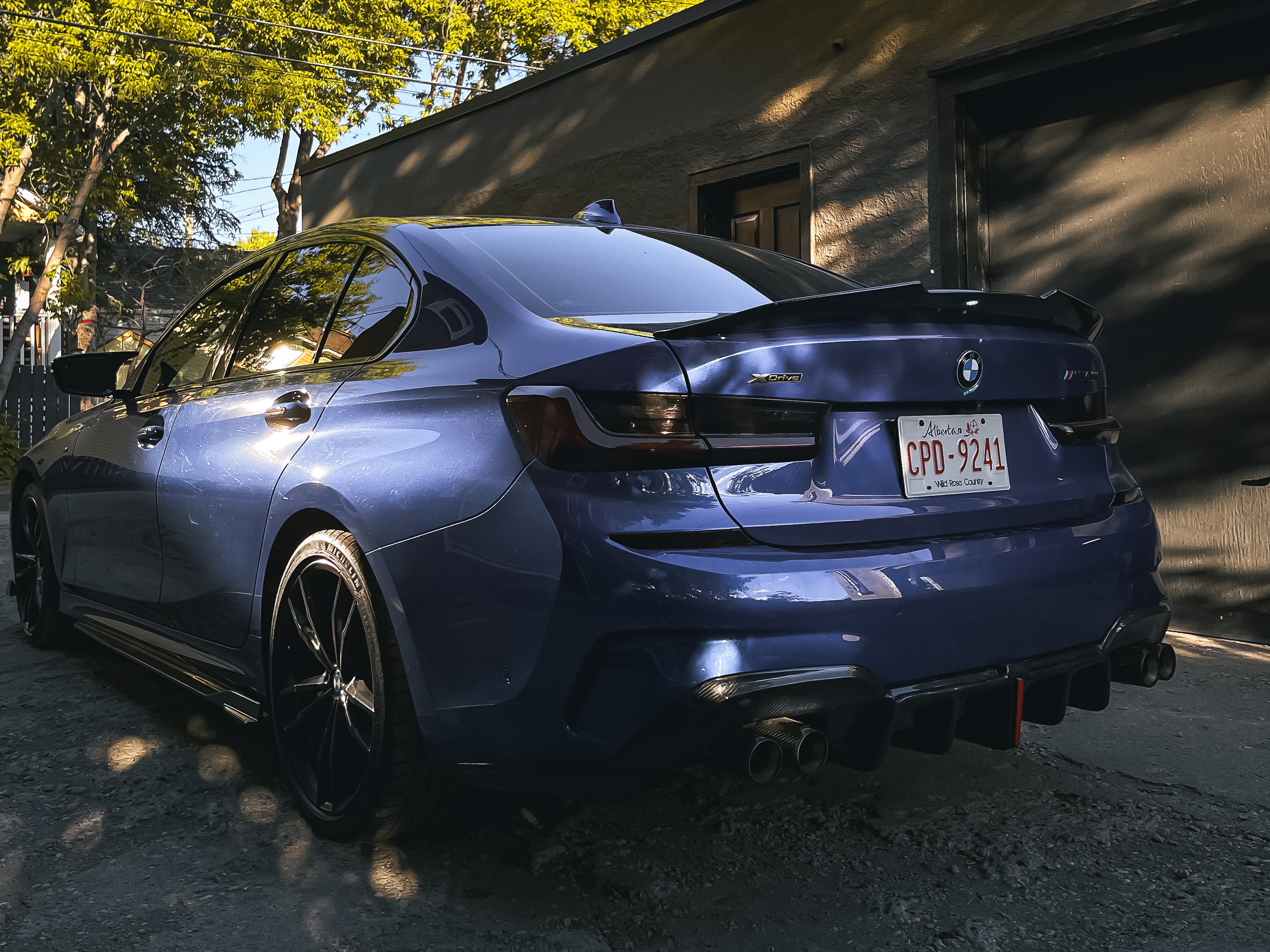 BMW G20 3 SERIES SIDE SKIRTS GENUINE CARBON FIBER VRS STYLE ...